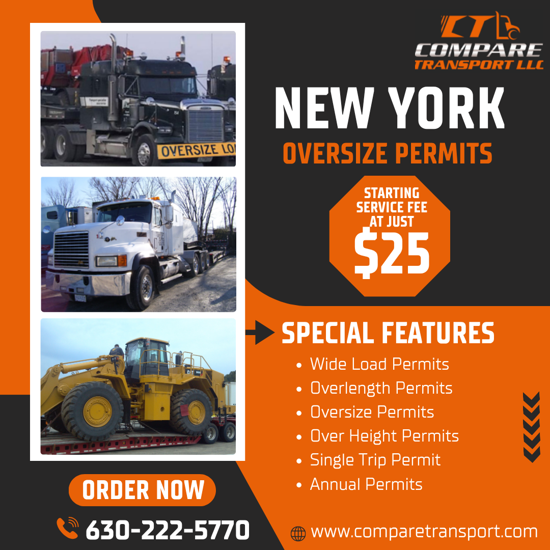 New York Oversize Permits Regulations Information Permit Cost